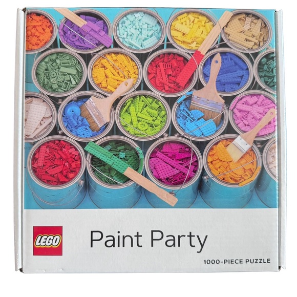 Other | Lego Paint Party 100 Piece Jigsaw Puzzle | Poshmark